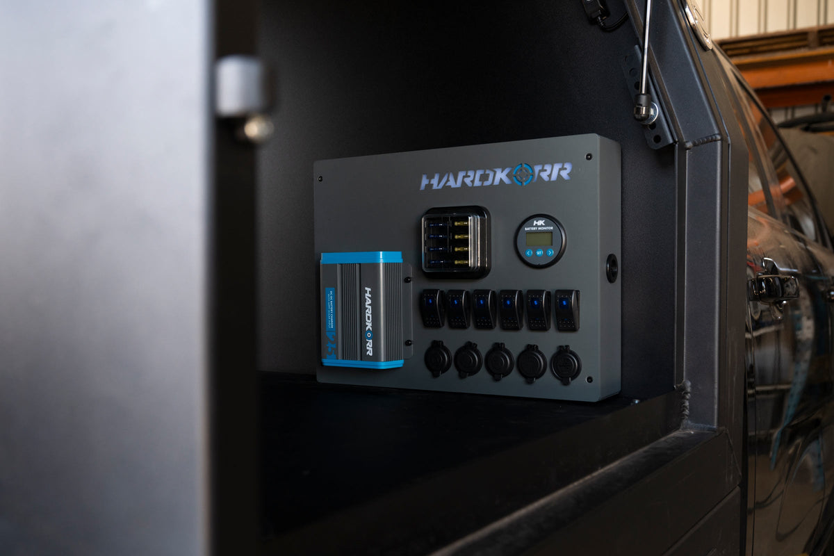 12V Control Hub With 25A DC-DC Charger - Hardkorr Australia – HARDKORR