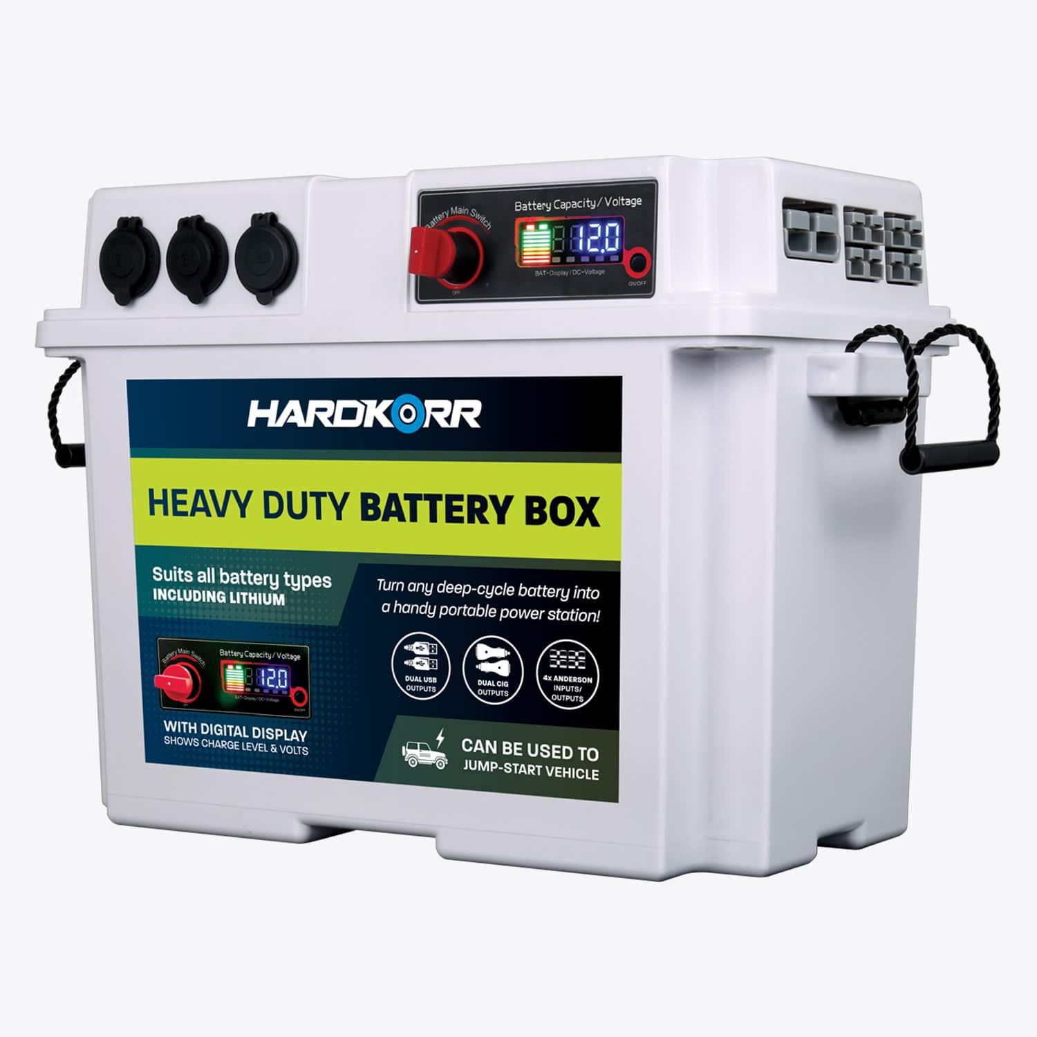Heavy Duty Battery Box – HARDKORR