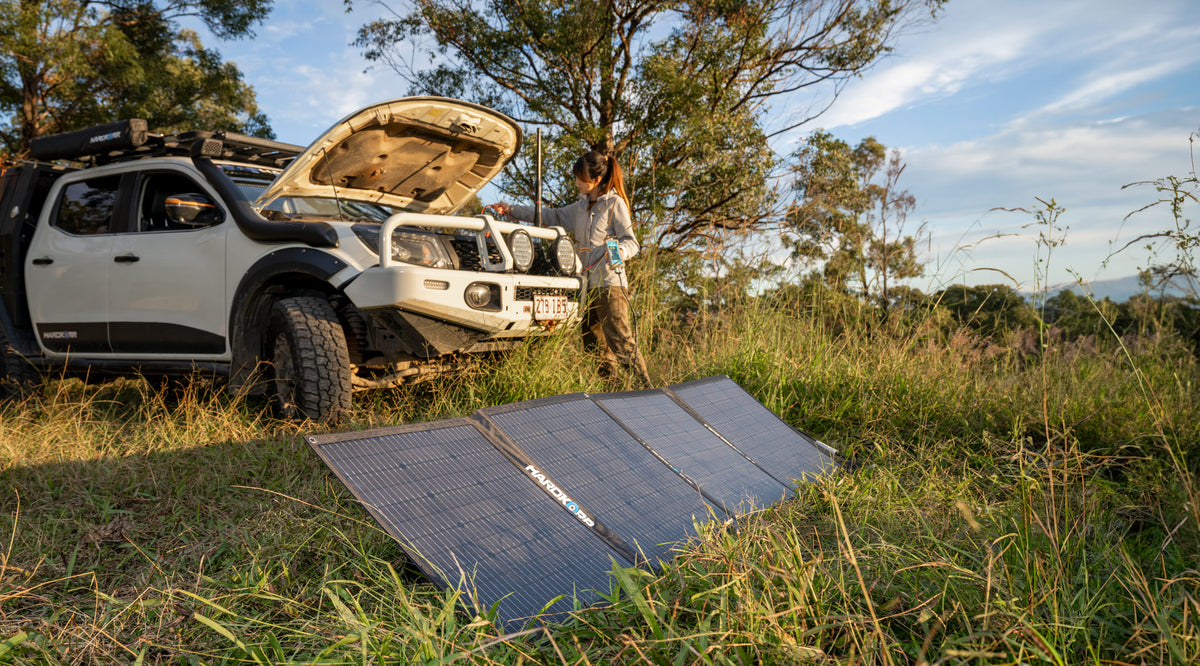 200w Heavy Duty Portable Solar Mat MKII – HARDKORR